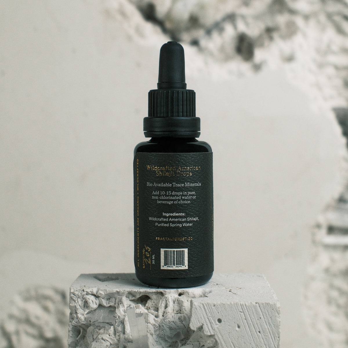 Wild American Shilajit Drops | Fractal Forest